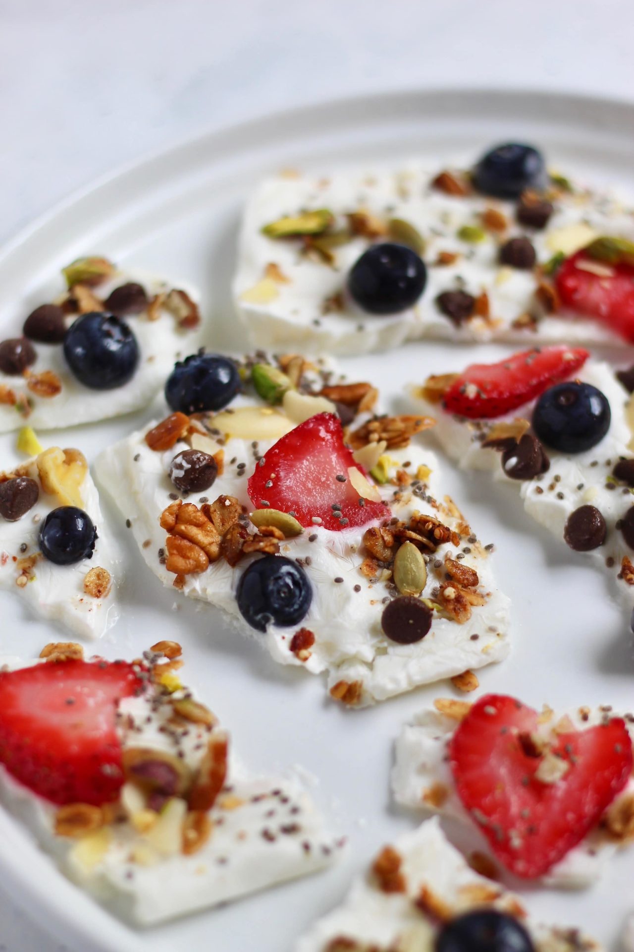 Protein Packed Low Sugar Yogurt Bark - Cheerful Choices