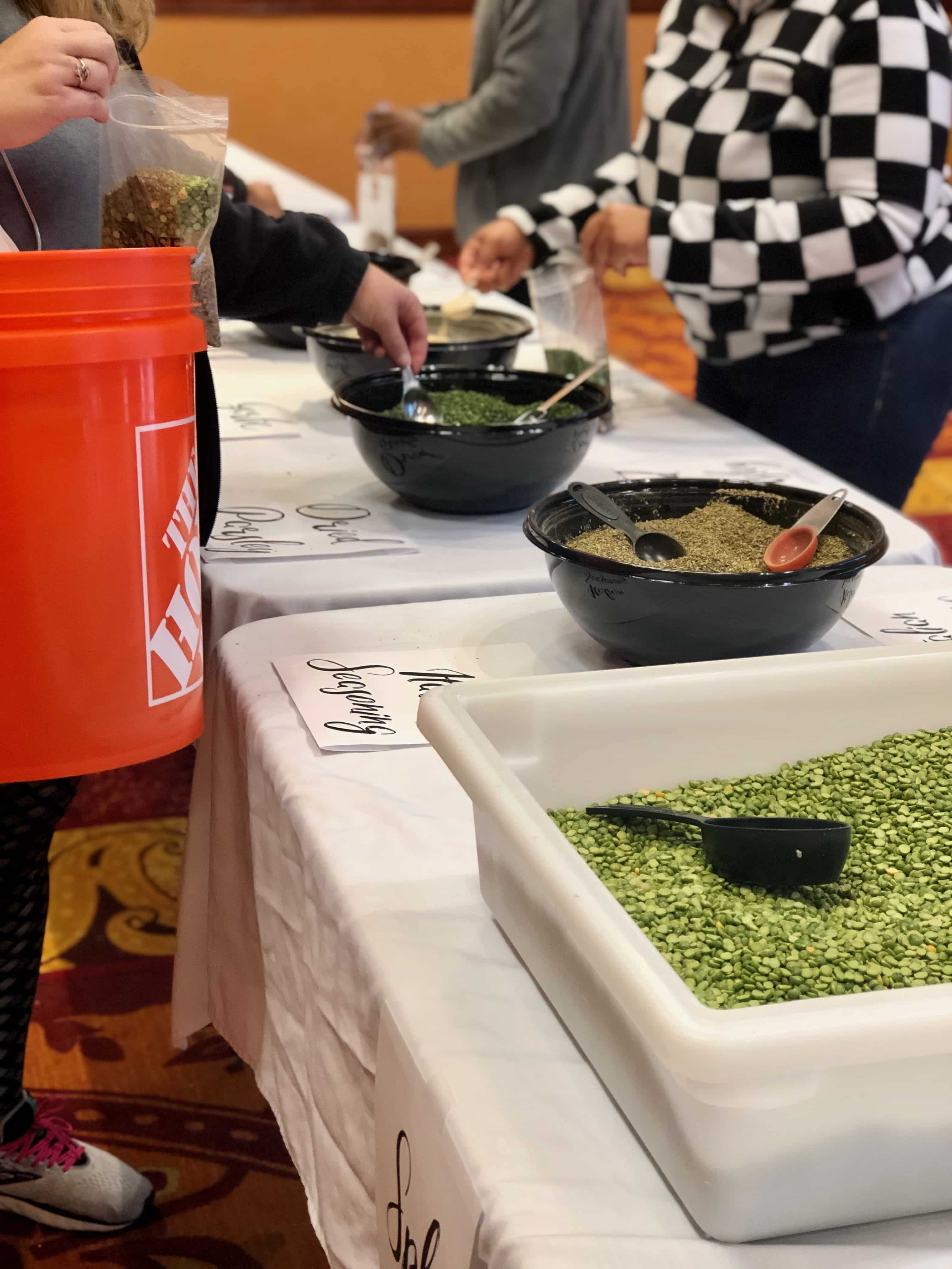 Lentil Brown Rice Dry Soup Mix (printable recipe card included!)