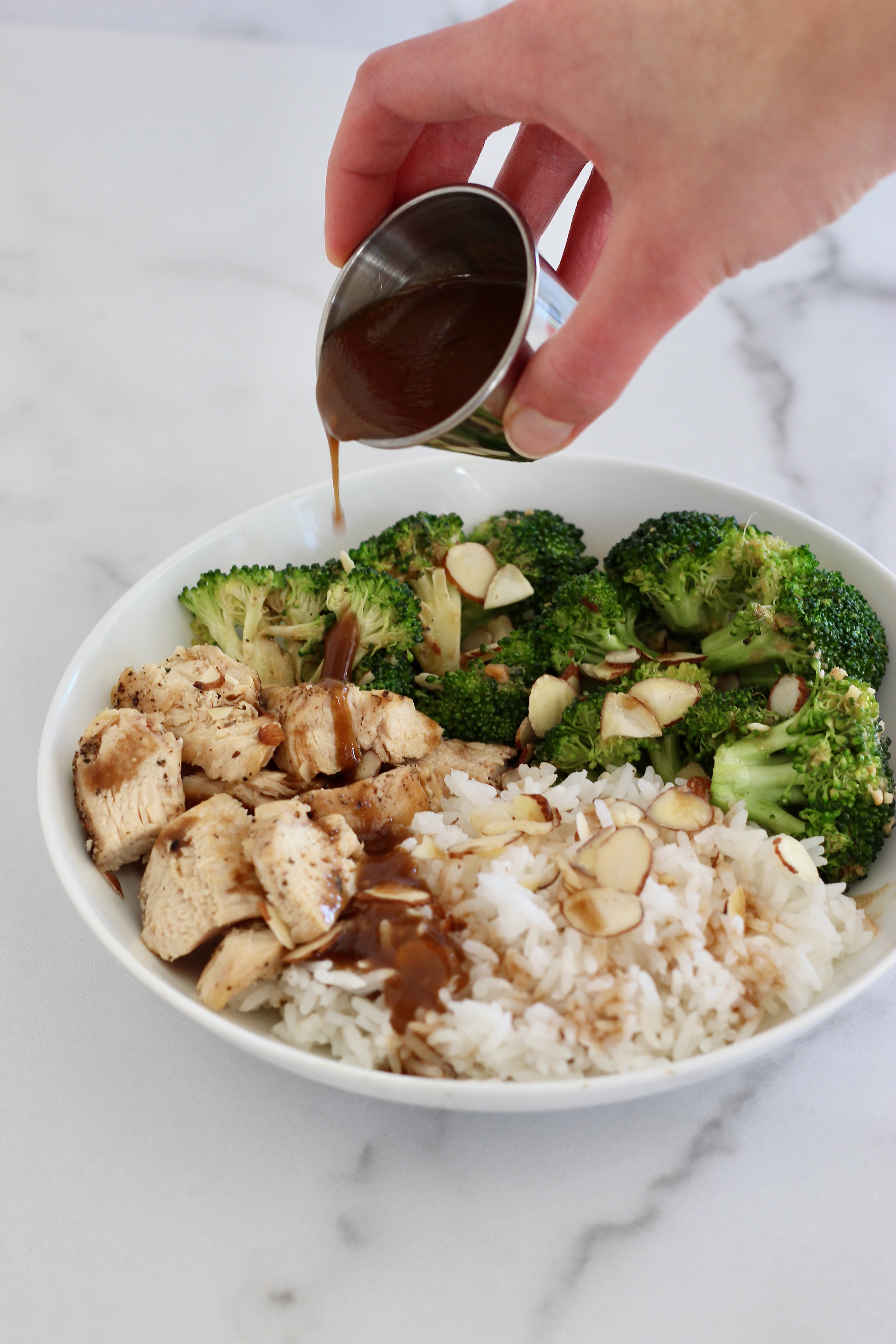 Customizable Power Bowl Recipe Template - Including 3 Sauces