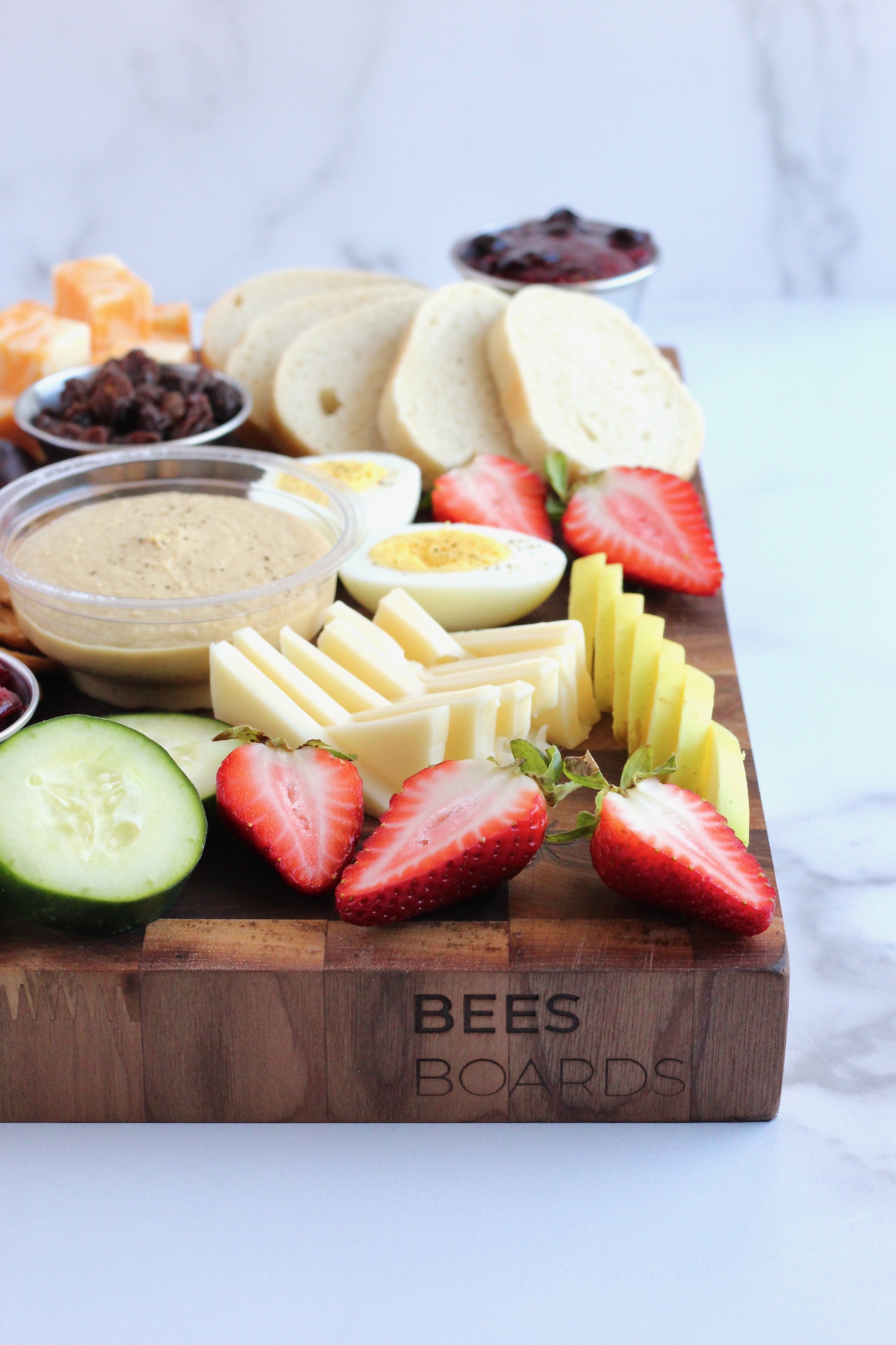 Build Your Own Snack Board - Vegetarian Charcuterie Board