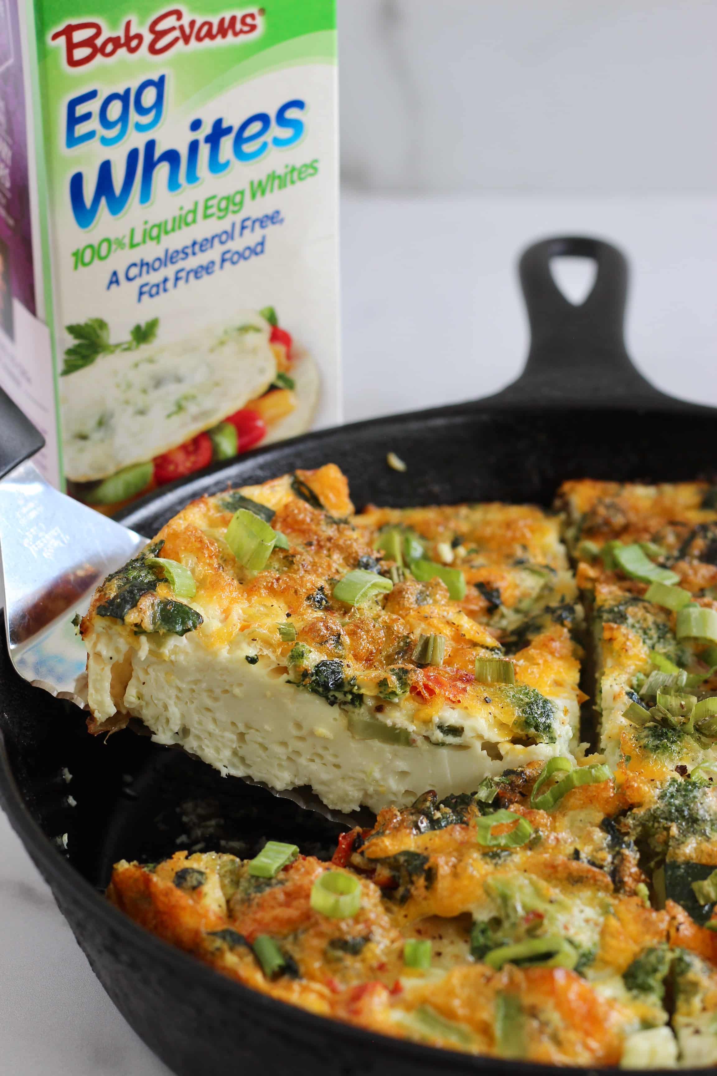 Egg White Frittata - Cheerful Choices
