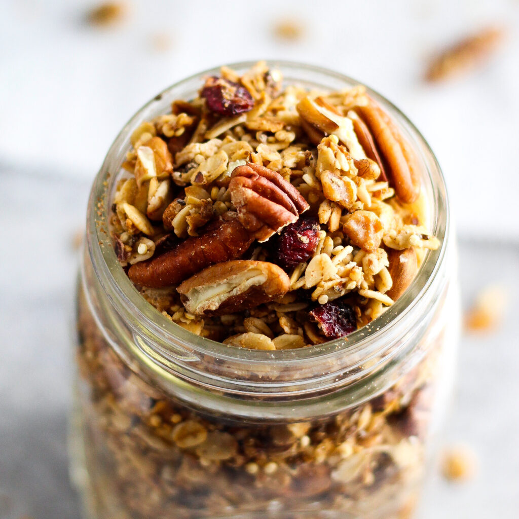 Crunchy Granola with Quinoa - Customize with Add-ins of Your Choice