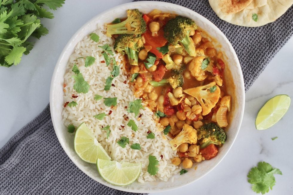 Bean Curry (Lubya Afghan Curry) - Cheerful Choices