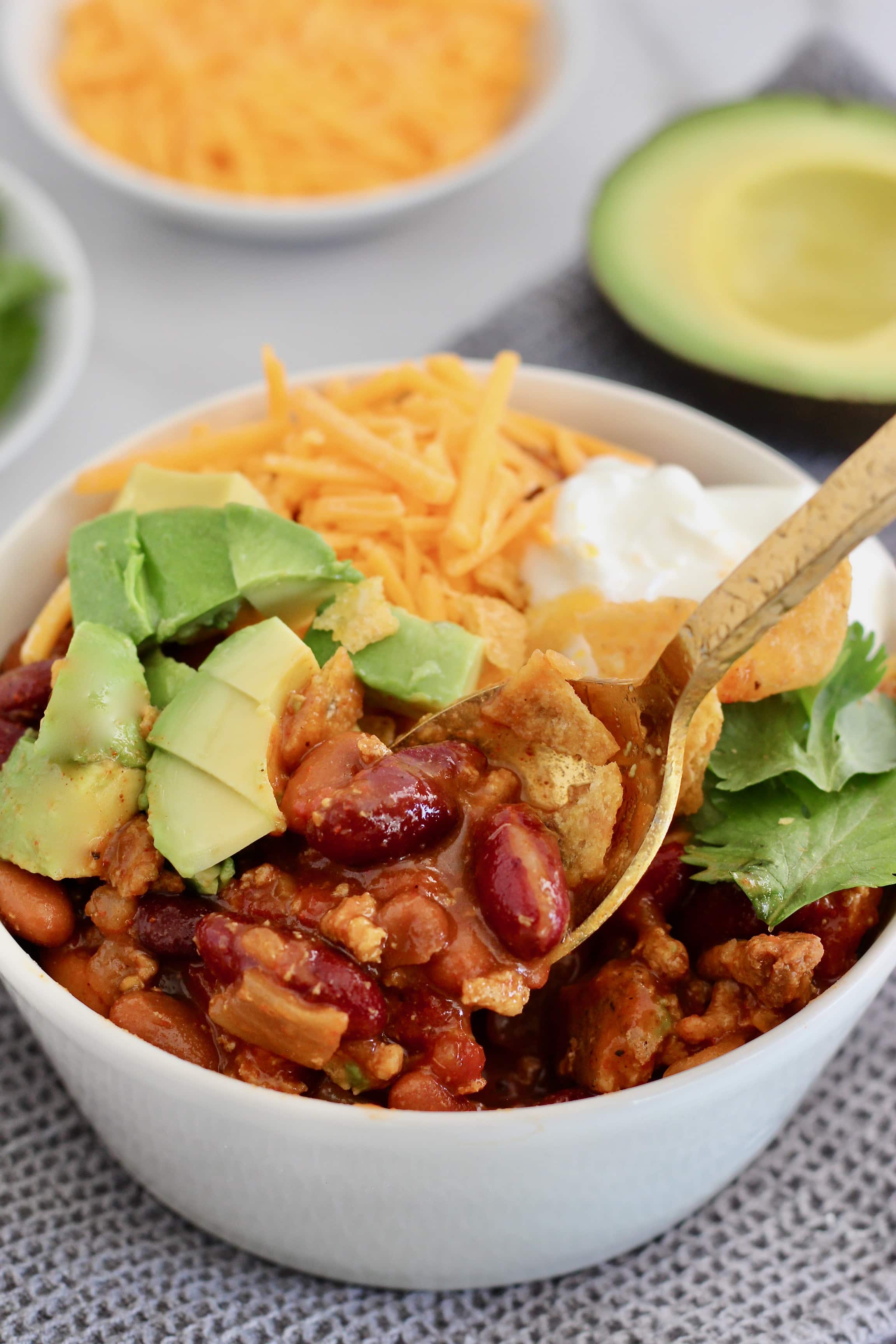 Customizable Chili Recipe Template with Ingredients of Your Choice