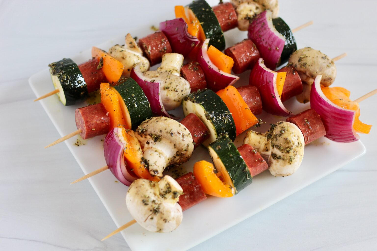 Sausage Kabobs - Cheerful Choices