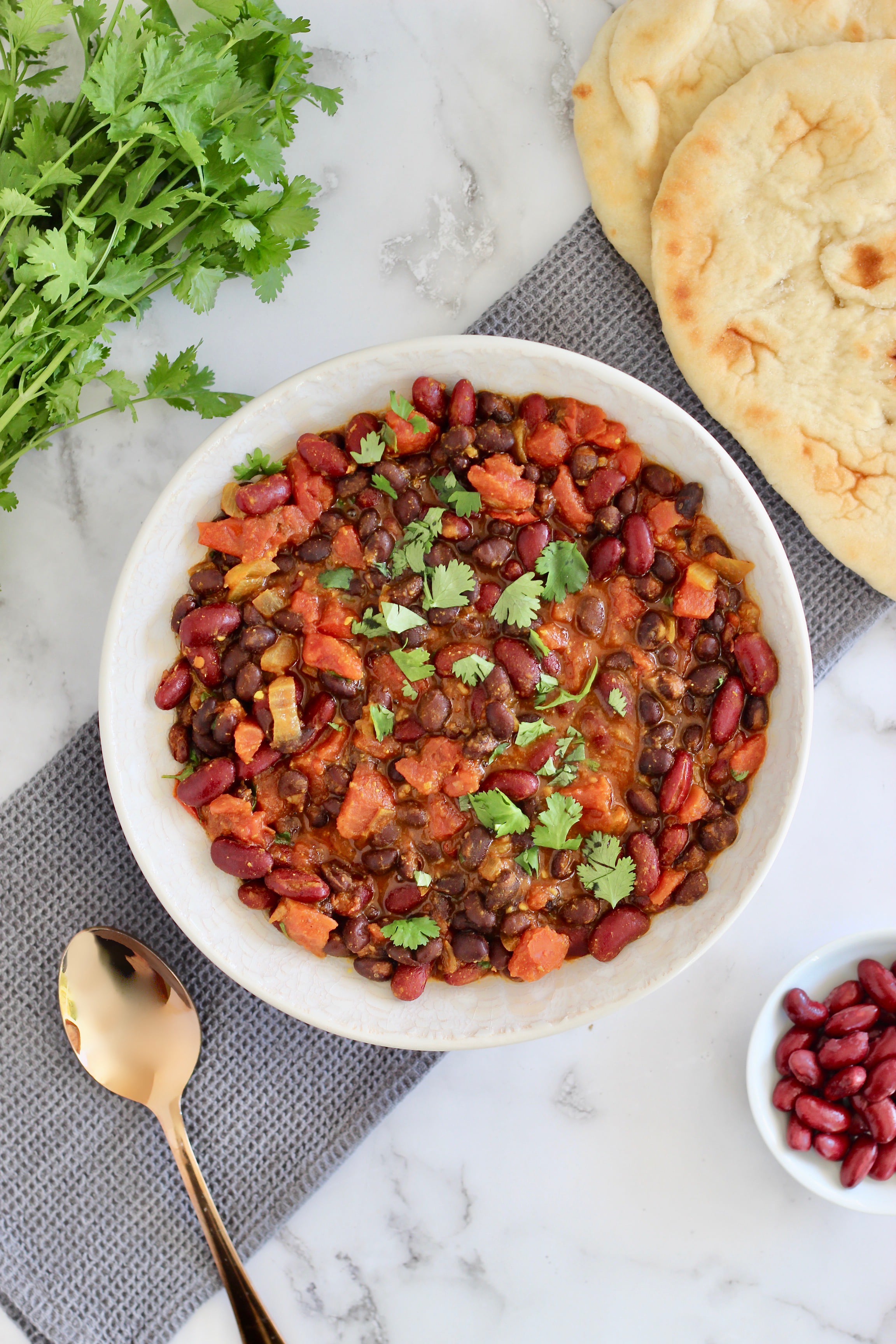 Bean Curry (Lubya Afghan Curry) - Cheerful Choices