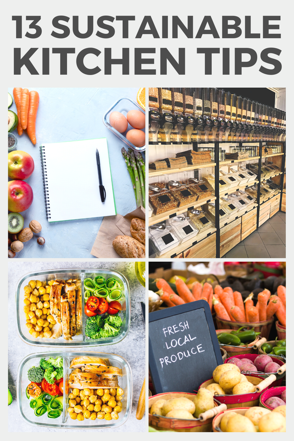 13 Tips for a Sustainable Kitchen - Cheerful Choices