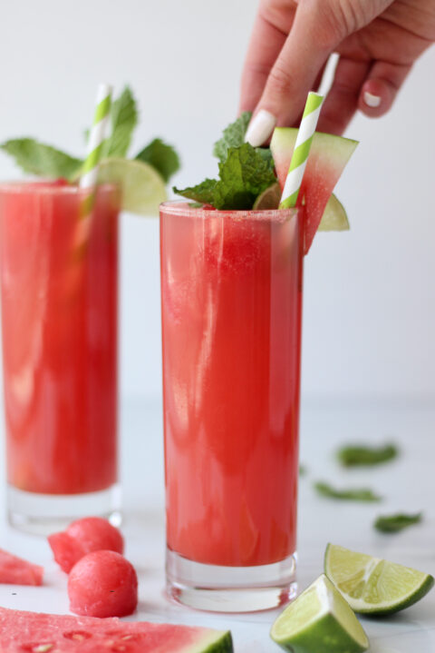 Watermelon Mocktail - Cheerful Choices