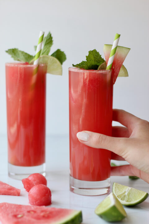 Watermelon Mocktail - Cheerful Choices