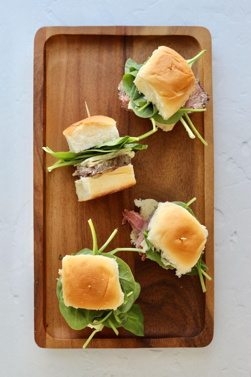 Roast Beef Sliders - Cheerful Choices
