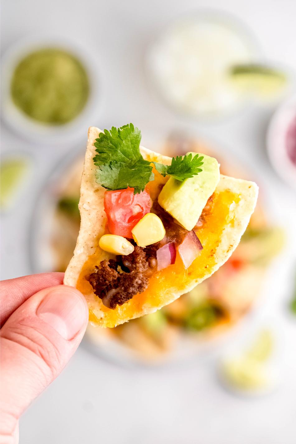 Customizable Nacho Bar – 4 Ingredients of Choice - Choose Protein ...