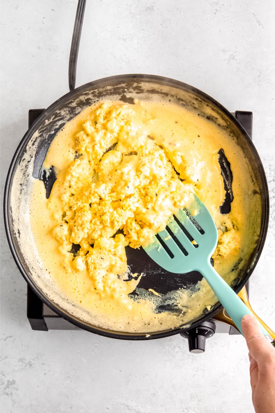 Cottage Cheese Scrambled Eggs - Customize the Base and Toppings