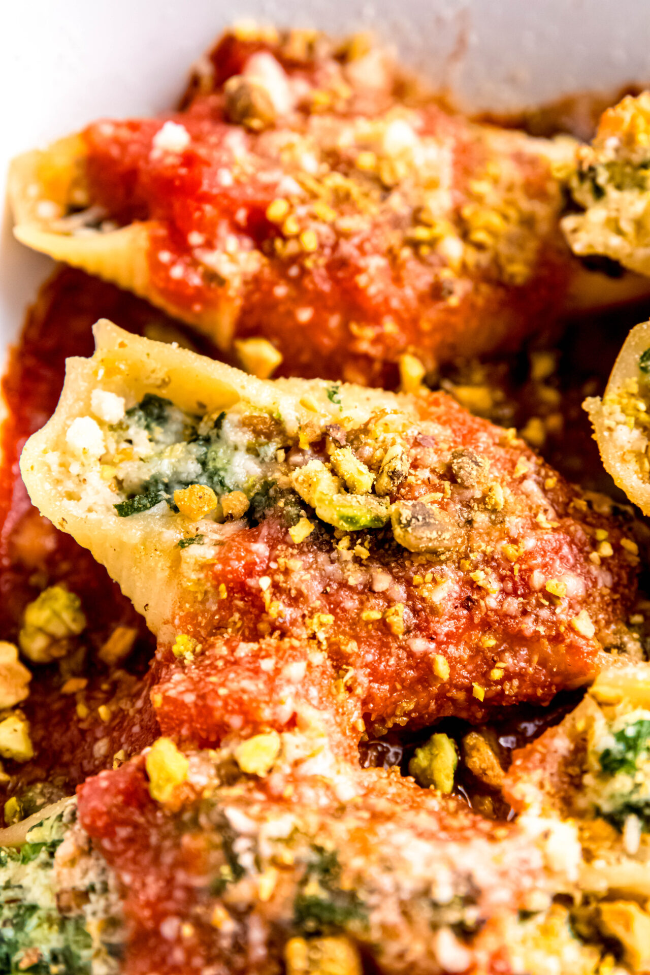 Vegetarian Stuffed Shells - Cheerful Choices