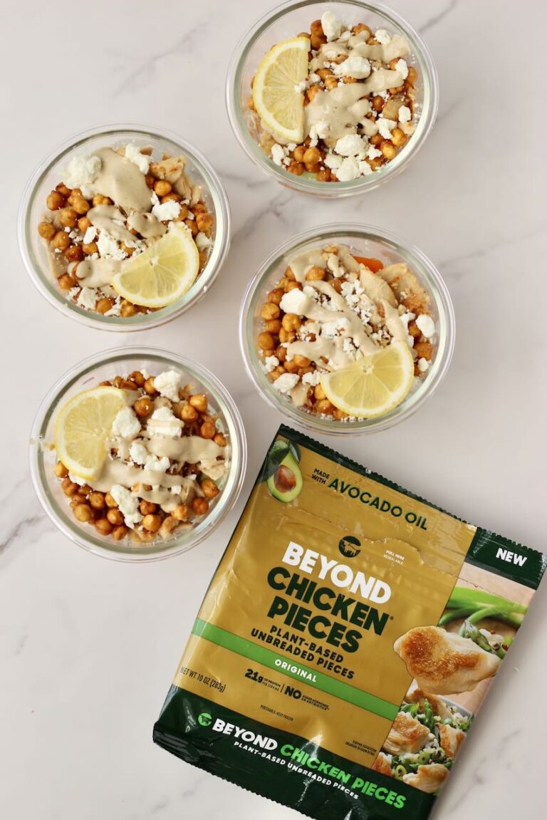 Fiber-Packed Crispy Mediterranean Grain Bowl - Cheerful Choices