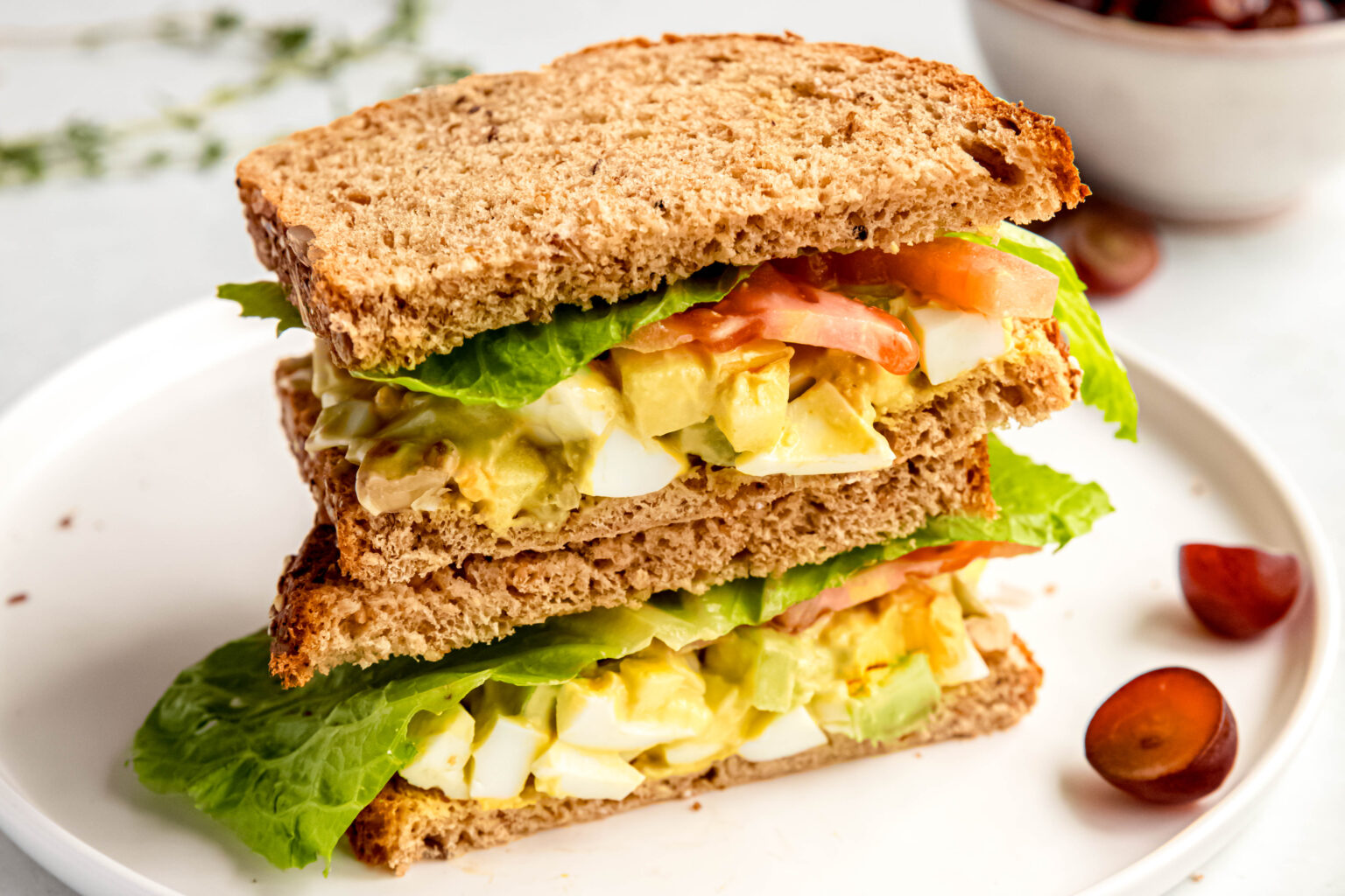 Egg Salad Sandwich - Cheerful Choices